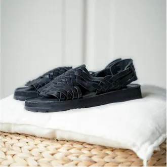 Mapache Sandales Cuir Mapache