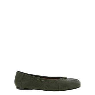 Maison Margiela Tabi New Ballerina - Femme - Chaussures - Vert - Taille: 36 EU