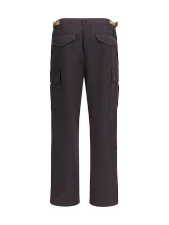 Burberry Cotton Ripstop Cargo Pants - Brown