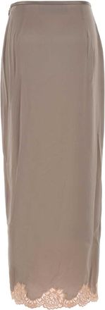 Valentino Garavani Lace Skirt - Gray