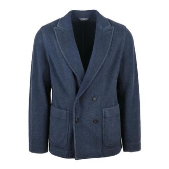 Circolo 1901 Homme, Vestes, Bleu, Taille: XL Blazer Doppiopetto