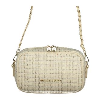 Mario Valentino Femme, Sacs, Blanc, Taille: ONE Size Tweed Crossbody Bag