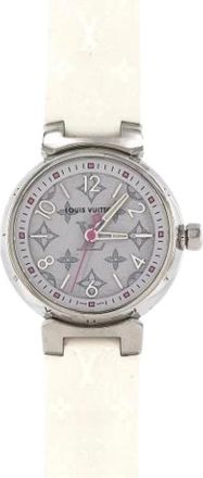 Louis Vuitton Pre-owned Acier inoxydable montres - Femme - Pre-owned - Blanc - Taille: ONE Size