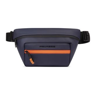Piquadro Wasserabweisende G&uuml;rteltasche - - Bags - Herren - Blau - ONE SIZE