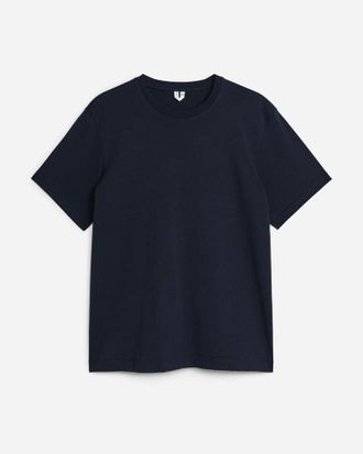 Arket T-Shirt Mit Normaler Passform 170 GSM -Blau
