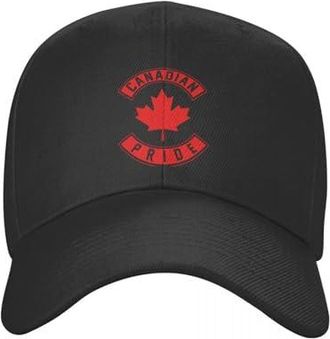Generic Casquette de baseball tendance I Love Canada Day Flag Casquette de baseball r&eacute;glable pour homme et femme