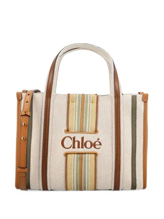 Chlo&eacute; Petit fourre-tout en toile Chlo&eacute; Woody Loop
