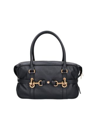 Burberry Leder-Umh&auml;ngetasche