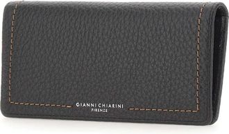 Gianni Chiarini Femme, Accessoires, Noir, Taille: ONE Size Grain Wallet