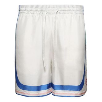 Casablanca Drawstring Shorts - - Shorts - Herren - Wei&szlig; - M