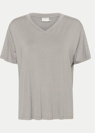 Kaffe T-Shirt Frida 10508581 Grau Regular Fit