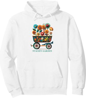 BDAZ Stacies Garden Gartenpflanzen Blumen Stacie Pullover Hoodie