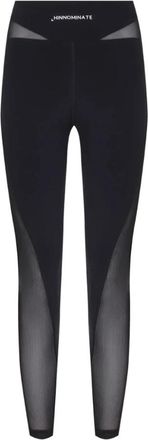 Hinnominate Hinnominate, Femme, Sport, Noir, Taille: 42 FR Leggings Semi-Transparents en Nylon
