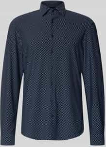 Jake*s Slim Fit Business-Hemd mit Kentkragen