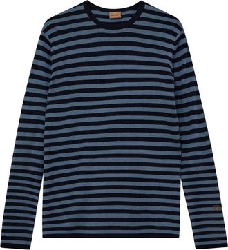 Mos Mosh MOS Mosh, Homme, Pulls, Multicolore, Taille: S MMGAdam Soft Stripe Knit