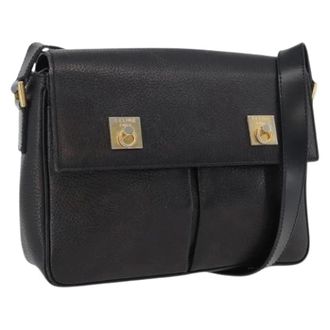 Celine Sac bandouli&egrave;re vintage Pre-owned - Femme - Pre-owned - Noir - Taille: ONE Size