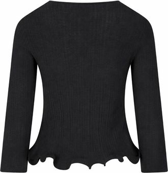 Fendi Virgin Wool Sweater - Black