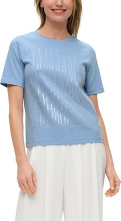 s.Oliver T-Shirt mit Pailletten