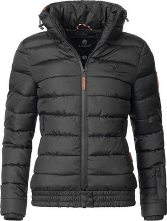 Marikoo Steppjacke Poison stylische Damen Winterjacke mit hohem Kragen