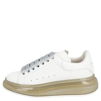 Alexander McQueen Leder sneakers - - Shoes - Damen - Wei&szlig; - 37 EU