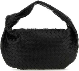 Bottega Veneta Crossbody Bags - Compact Structured Bag With Smooth Black Exterior - Gr. unisize - in Schwarz - für Damen