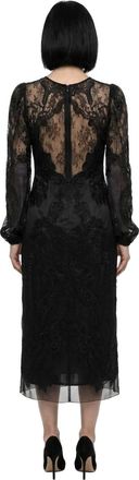Dolce & Gabbana Womens Multicolor Cotton Cocktail Dress