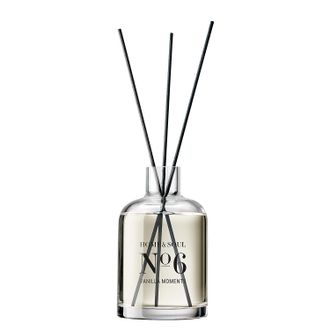 Butlers Raumduft St&auml;bchen Home & Soul No 6 -Vanilla Moments- 110ml | Rattan Duftst&auml;bchen mit &auml;therischen &Ouml;len | angenehmer Raumerfrischer f&uuml;r Badezimmer Regal