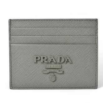 Prada Pre-owned Stoff portemonnaies - - Pre-owned - Damen - Grau - ONE SIZE