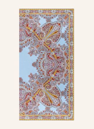 Roeckl Seidentuch Paisley Reflection blau