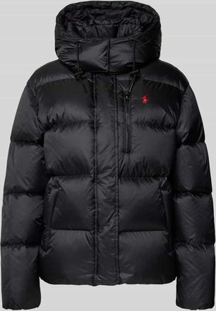 Polo Ralph Lauren Daunenjacke mit verdecktem Reißverschluss und Eingrifftaschen