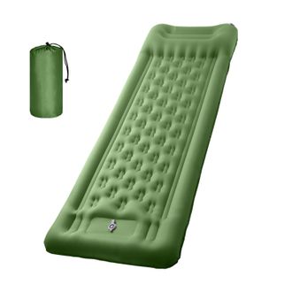 Generic 10,9 cm dicke aufblasbare Isomatte mit eingebauter Fu&szlig;pumpe, Camping-Matte f&uuml;r Erwachsene, Wandern, Outdoor, Auto, Sommerzelt