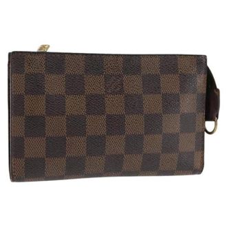 Louis Vuitton Pochette en Toile Pre-owned - Femme - Pre-owned - Brun - Taille: ONE Size