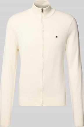 Tommy Hilfiger Regular Fit Strickjacke aus reiner Baumwolle