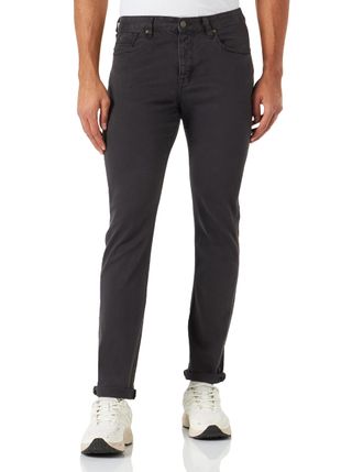 Scotch & Soda Herren Ralston-Slim-Fit Garment-Dyed 5-Pocket Pants Hose, Anthracite 4524, 28/32
