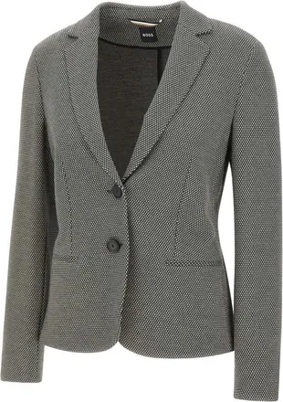 HUGO BOSS Femme, Vestes, Gris, Taille: 48 FR Blazers