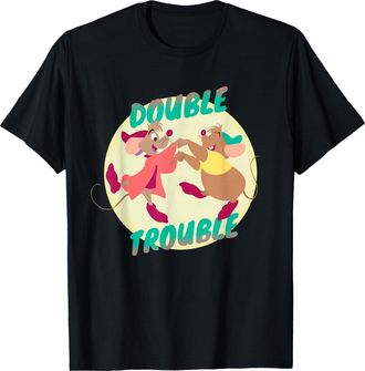 Disney Cinderella Jaq and Gus Double Trouble T-Shirt