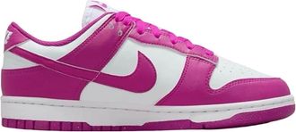 Nike Femme, Chaussures, Rose, Taille: 38 1/2 EU Baskets Basses Blanches Fuchsia