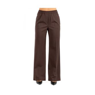 Max Mara Femme, Pantalons, Brun, Taille: 42 FR Petra Pantalons