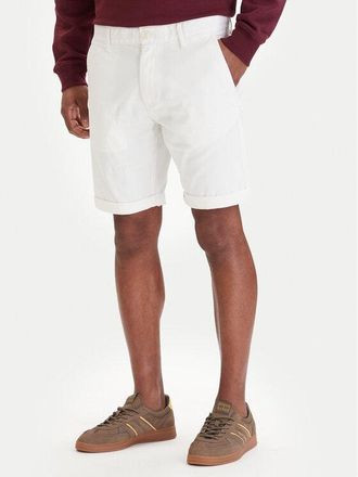 Tommy Jeans Stoffshorts Scanton DM0DM22852 &Eacute;cru Slim Fit
