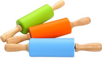 TOPBATHY K&uuml;chenrolle teig ausrollen unterlage pizzateig Pizza-Teig pizza teig Einfache Reinigung Backzubeh&ouml;r Teigausrollen easy putz Pizzaroller Rollstange f&uuml;r