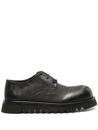 Mars&egrave;ll Derby-Schuhe mit dicker Sohle - Schwarz