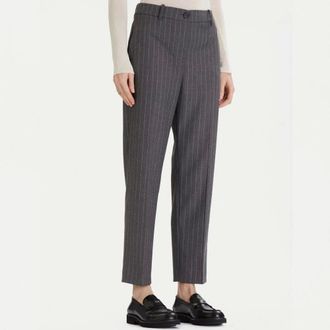 Tommy Hilfiger Femme, Pantalons, Gris, Taille: 48 FR Pantalon Chino Court