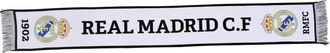 Real Madrid Unisex Bufanda Nº3 Schal, weiß, One Size