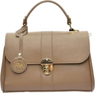 Roberta M Beige Leder Tasche