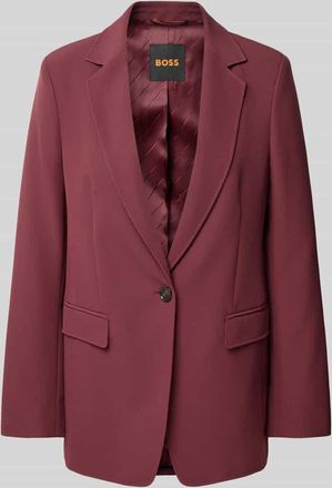 Boss Orange by Hugo Boss Regular Fit Longblazer mit Schulterpolstern
