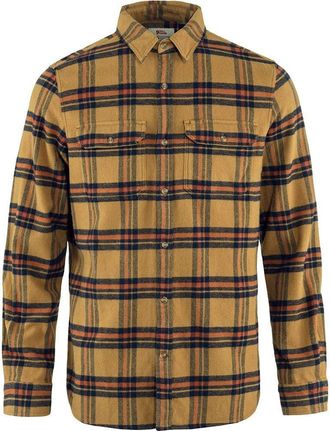 Fj&auml;llr&auml;ven FJALLRAVEN Langarmshirt Marke Modell &Ouml;vik Heavy Flannel Shirt M