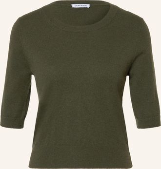Veronica Beard Cashmere-Pullover Shana Mit 3/4-Arm gruen