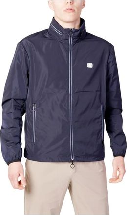 A|X Armani Exchange Coupe-vent l&eacute;ger logo - Homme - Sport - Bleu - Taille: 2XL