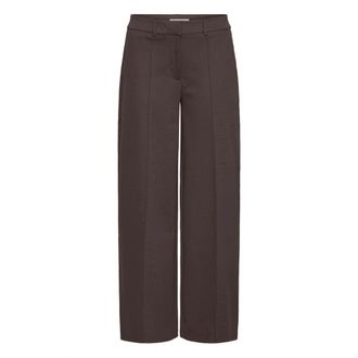 Ichi Ihkate SUS Office Wide PA Bukser 20116768 - - Trousers - Damen - Braun - L