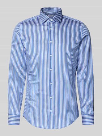 Seidensticker Slim Fit Business Hemd aus Baumwolle mit Kentkragen